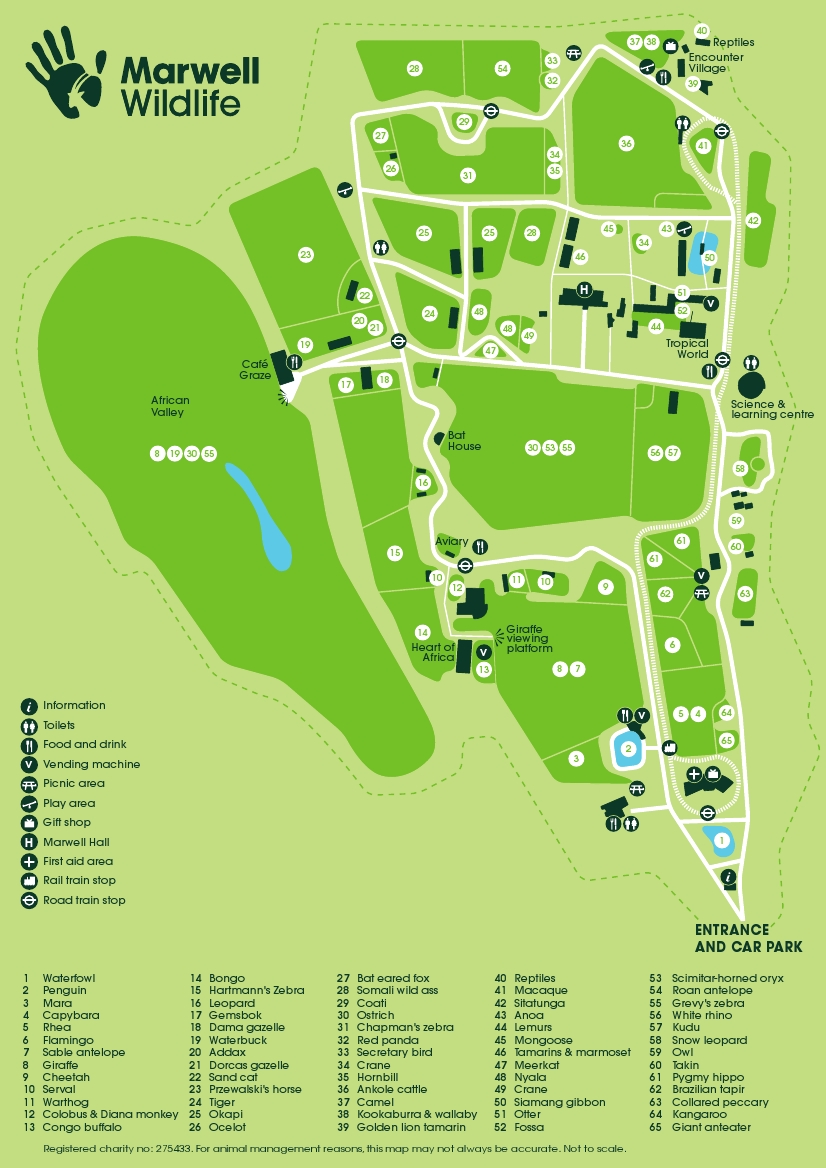 Marwell Wildlife Winchester Events & Tickets | Ents24